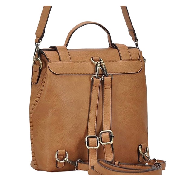 Antik Kraft | Bags | Antik Kraft Convertible Faux Vegan Leather ...